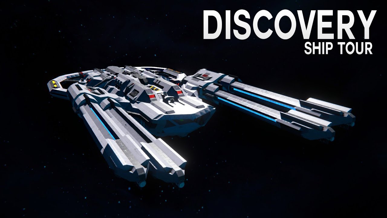 Space Engineers - RWI Discovery Science Cruiser Ship Tour! - YouTube