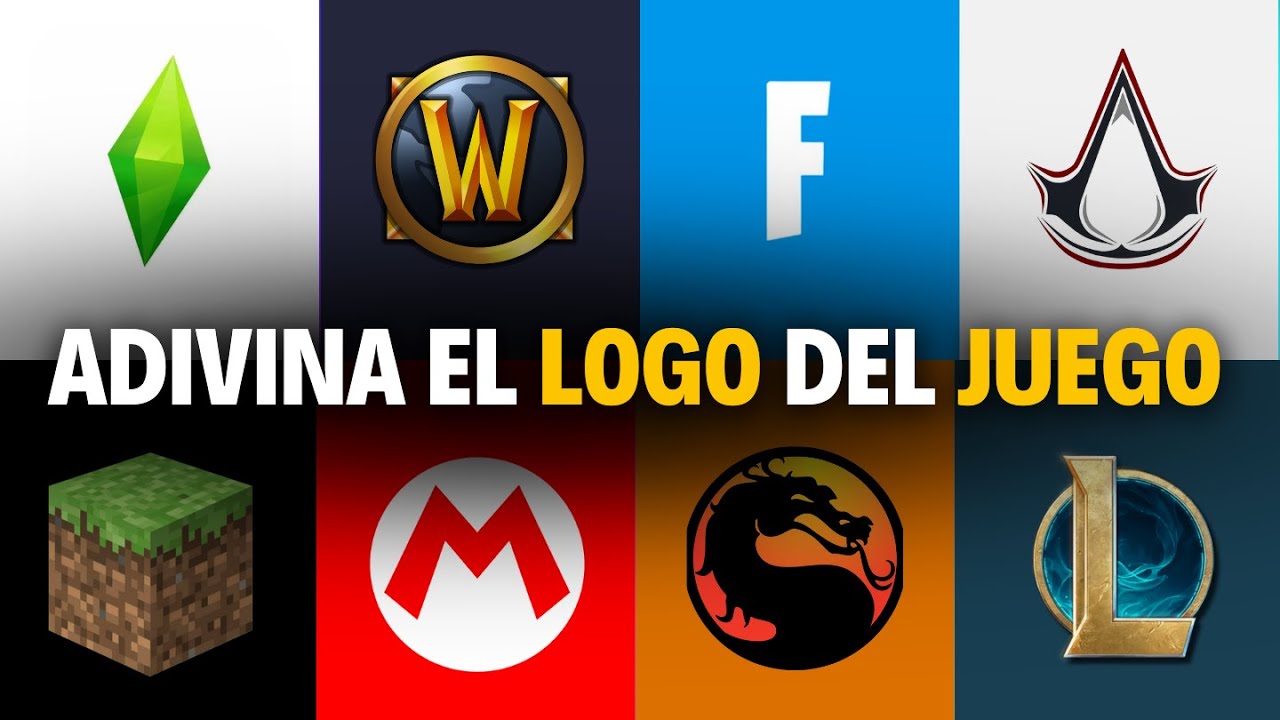 NO serás capaz de acertar estos 30 LOGOS de VIDEOJUEGOS 👾 | Adivina el ...