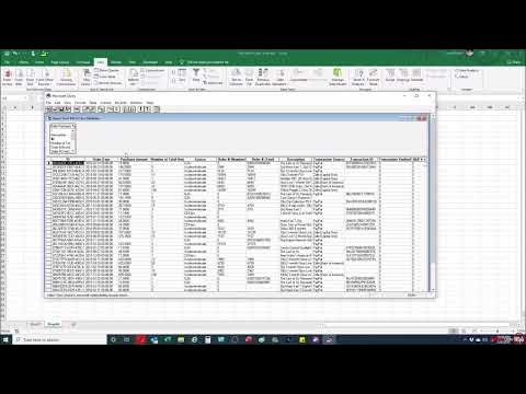 Microsoft Excel | How to Set Parameter Values within Microsoft Query - YouTube