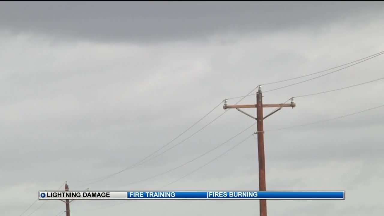 Lightning strike sparks fire in Ellicott, sheds light on dangers of ...