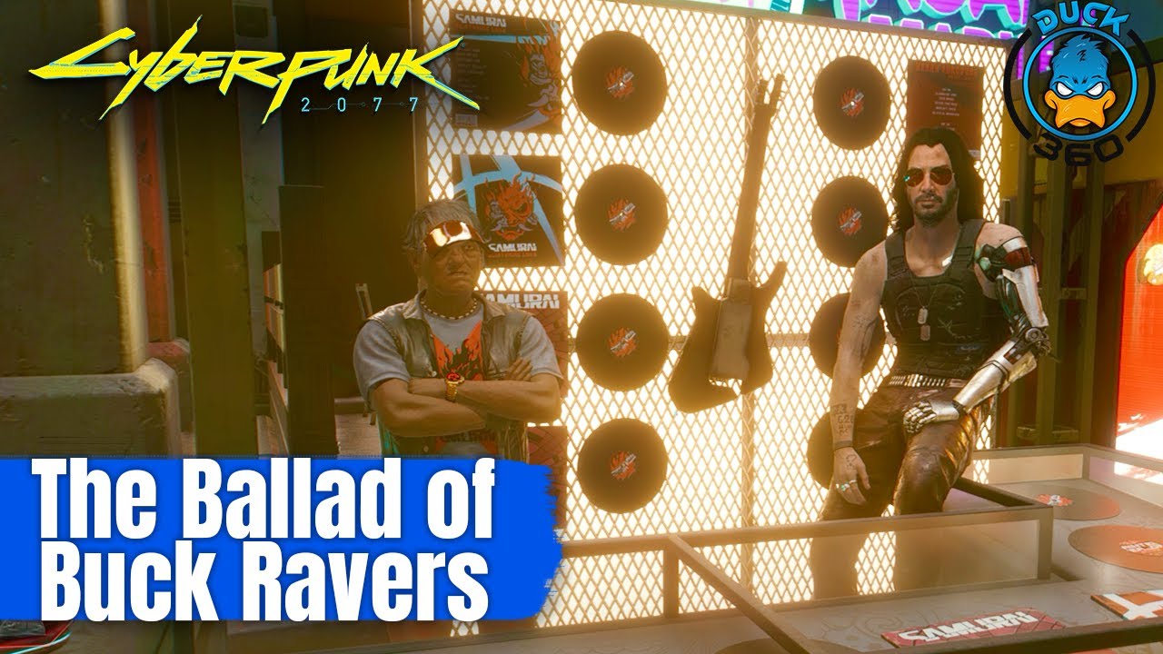 🟡 The Ballad of Buck Ravers (Side Quest) Hardest Difficulty - Cyberpunk ...