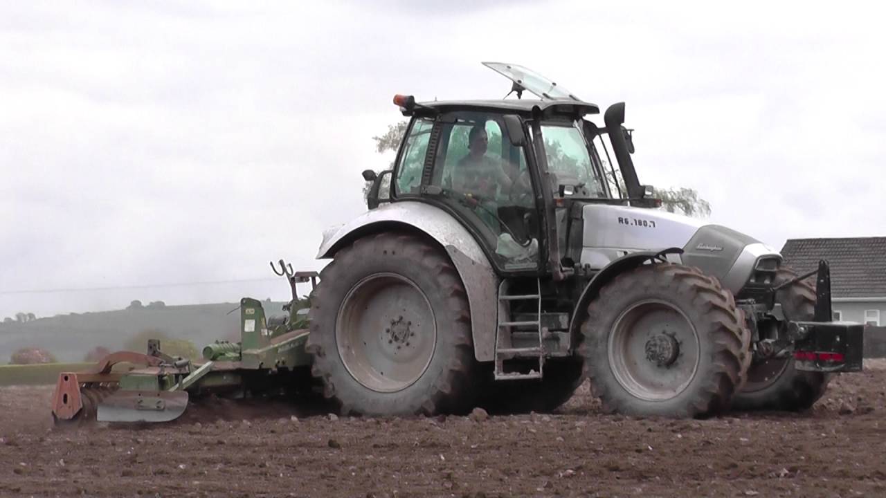 Maize Planting with contractors George Ross & Sons - YouTube