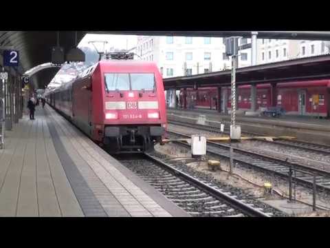 BR 101 024-8 (Deutsche Bahn) EC 115 "WÖRTHERSEE" Münster-Klagenfurt - Ulm Hbf - YouTube