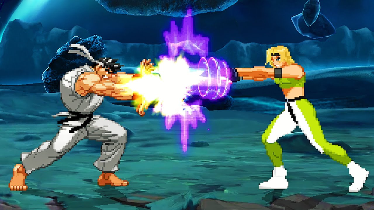 Ryu Vs. Sonya Blade - Special Forces Soldier - YouTube
