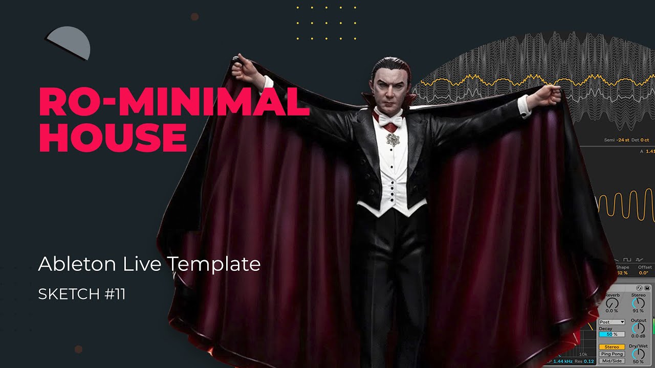 Ro-Minimal House. Sketch 11 - Ableton Live Template - YouTube
