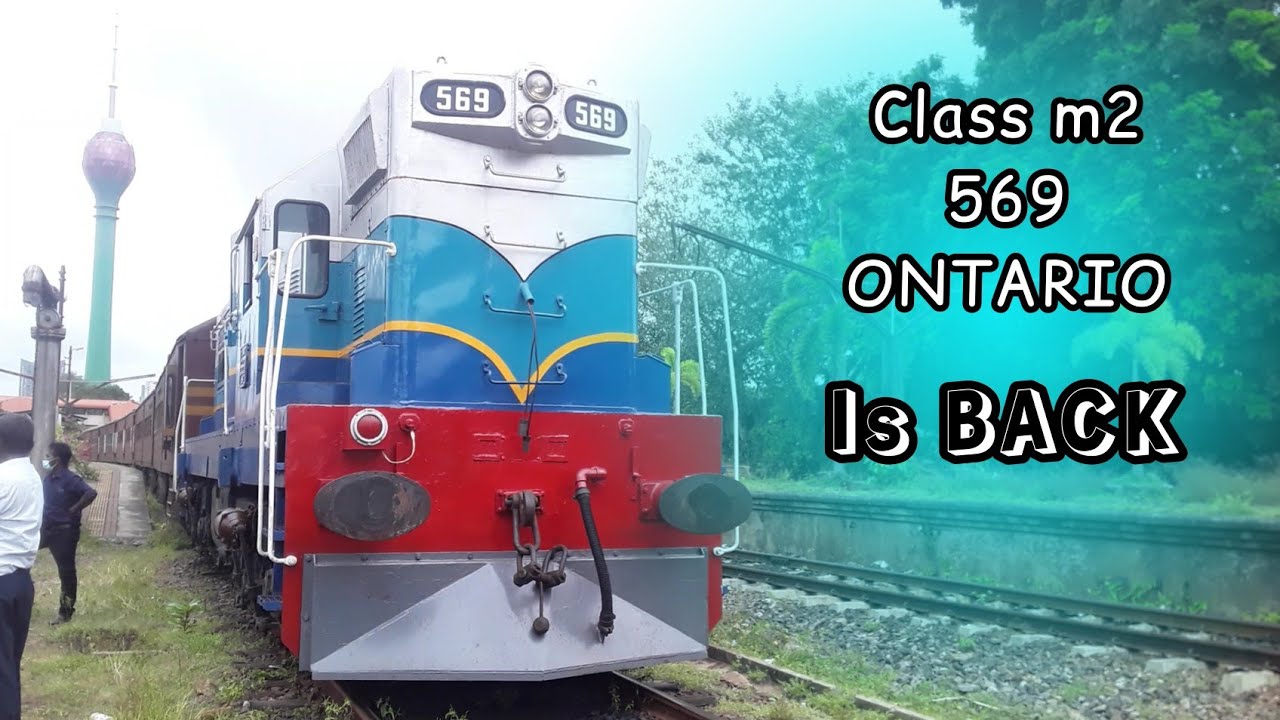 Newly painted class m2 569 ONTARIO locomotive Fully repaired and ...