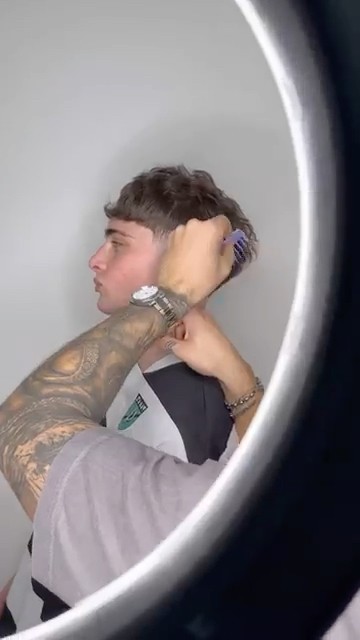 Styling con powder LV3 #barber - YouTube