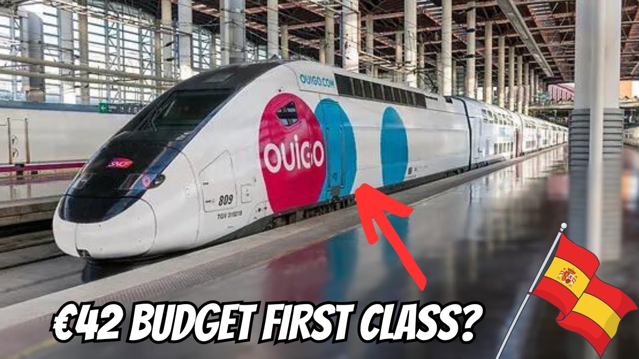 OUIGO’S €42 FIRST CLASS from Barcelona to Madrid! BUDGET 300KPH TRAVEL ...