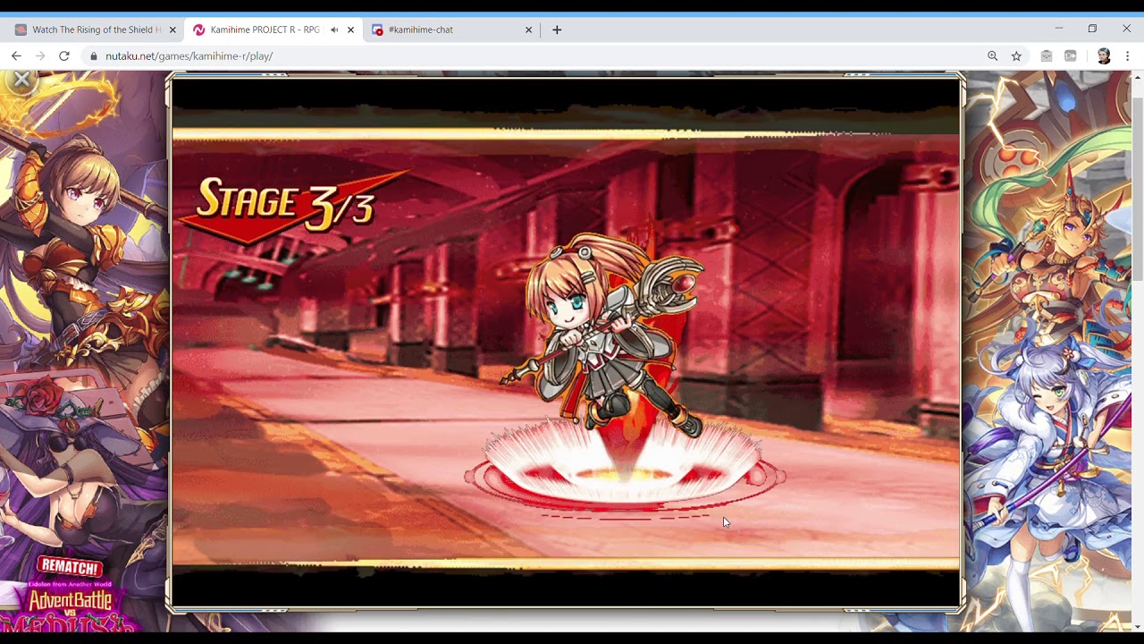 Kamihime PROJECT R - Medusa Ultimate Thunder R Kami Run - YouTube