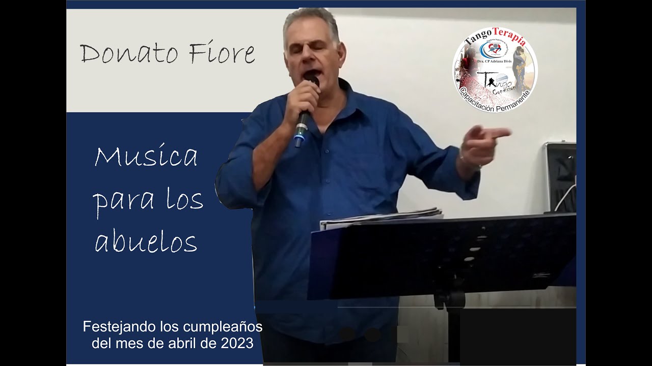 DONATO FIORE COMIENZA EL SHOW - YouTube