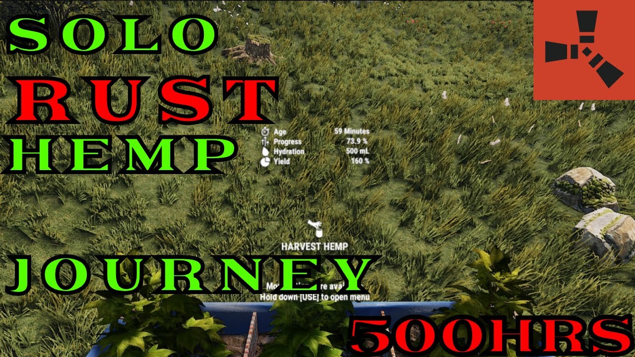 The Chill Hemp Journey as A Solo [RUST] - YouTube