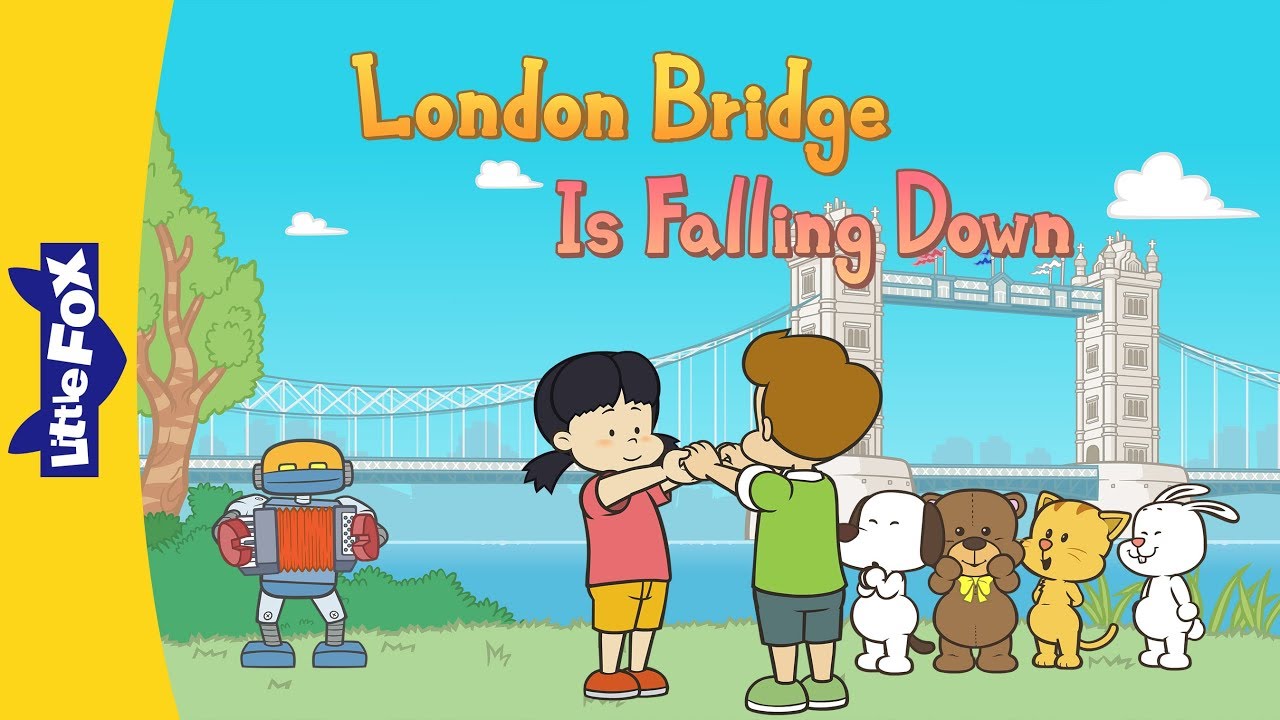 London Bridge Is Falling Down | Nursery Rhymes | Favorite | Little Fox ...