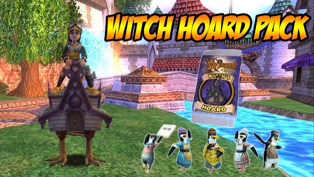 Wizard101: Witch Hoard Pack - YouTube