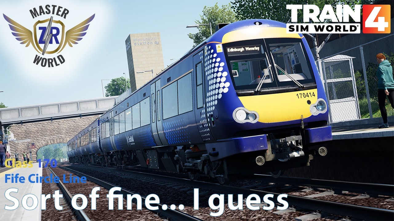 1L34: Dundee - Edinburgh Waverly | Fife Circle Line | Class 170 | Train ...