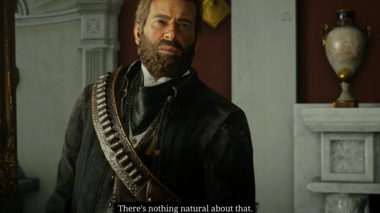 Arthur truly found this funny.. #rdr2 - YouTube