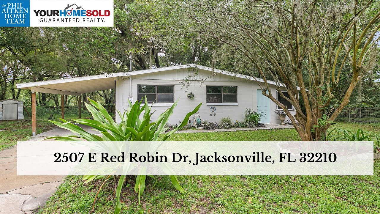 2507 E Red Robin Dr, Jacksonville, FL 32210 - YouTube