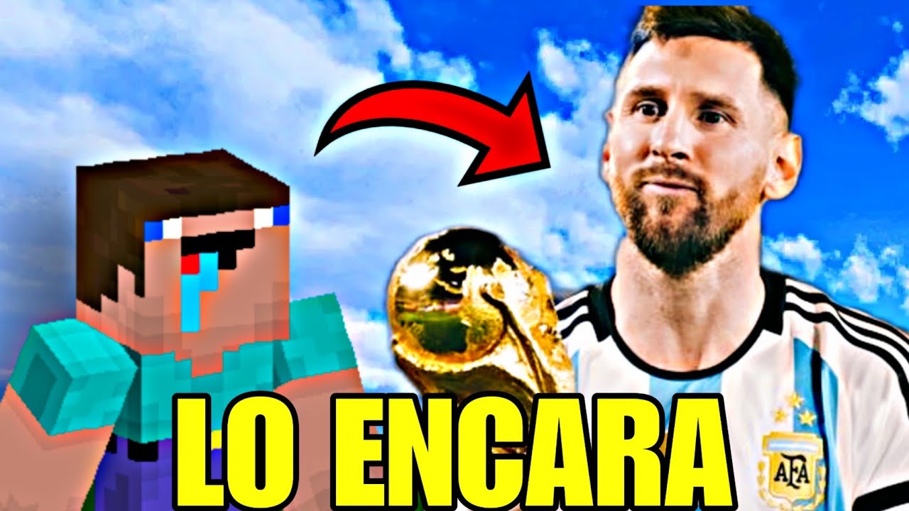 JUGADOR NOOB saca el PRIME para ENCARAR a MESSI | Universocraft - YouTube