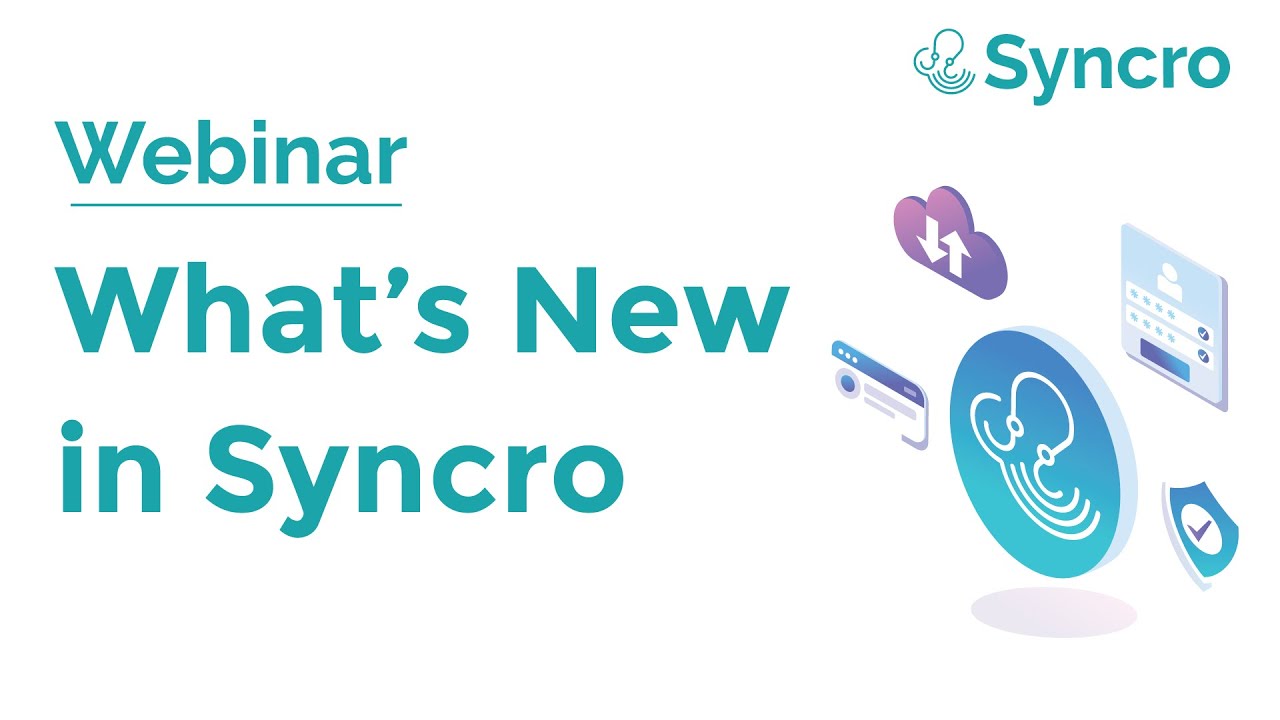 3/17/21: What's New in Syncro Webinar - YouTube