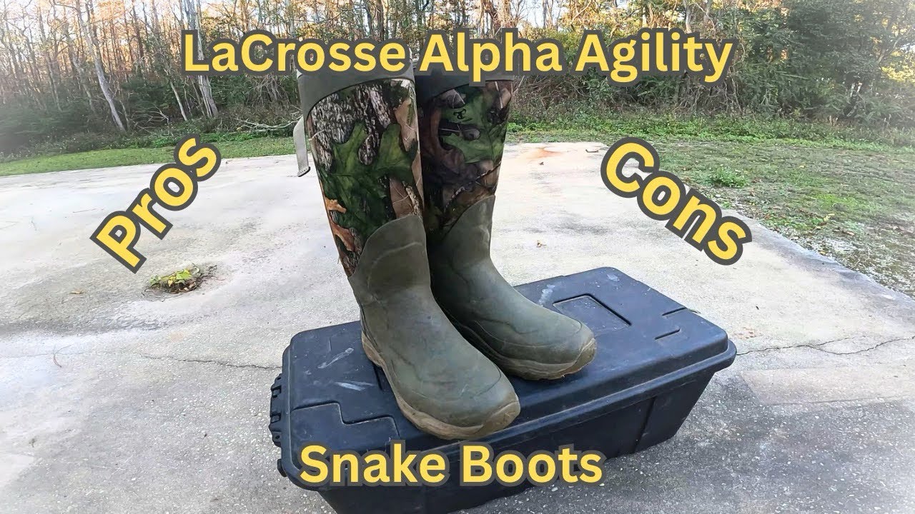 LaCrosse Snake Proof Boots Review! Are they worth the Money ??? - YouTube