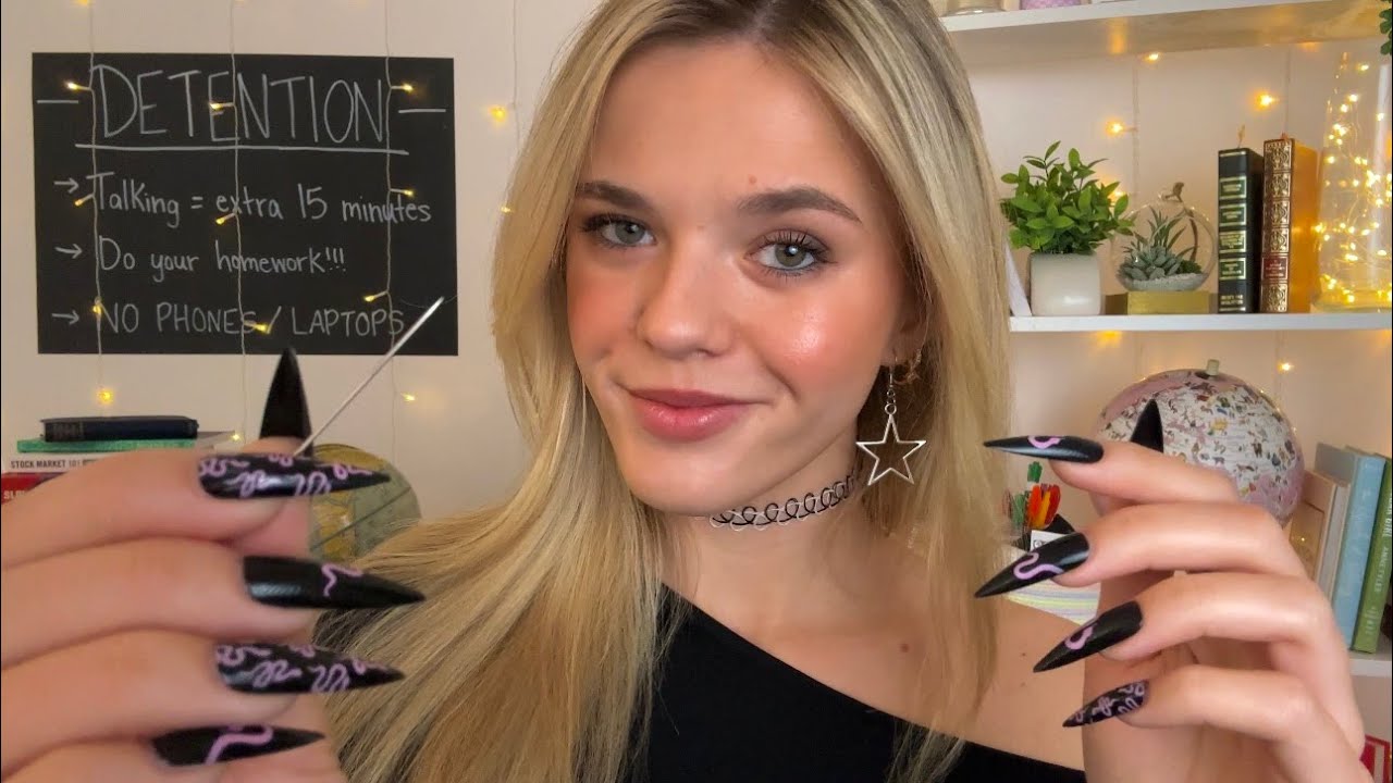 ASMR Piercing Your Ears In Detention Roleplay ★🎸🎧 - YouTube