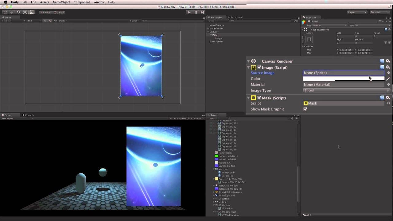 UI Mask - Unity Official Tutorials - YouTube