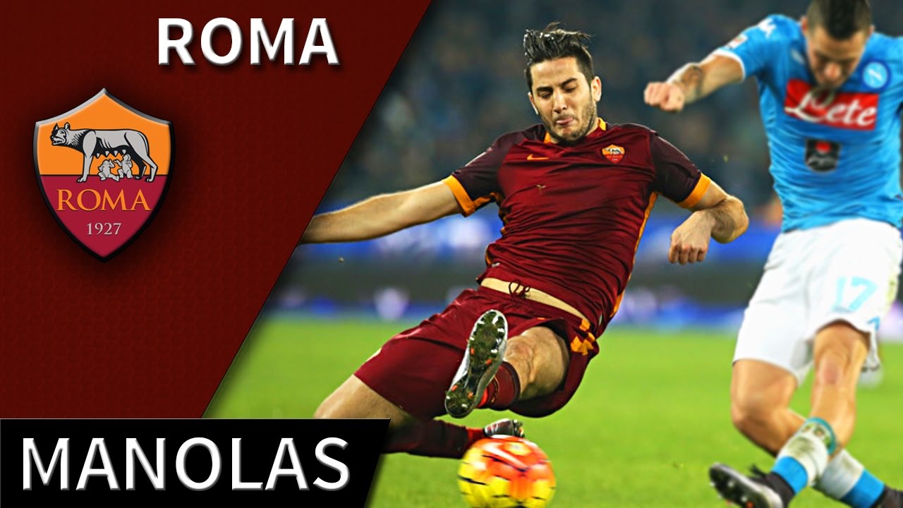 Kostas Manolas • Roma • Best Defensive Skills & Goals • HD 720p - YouTube