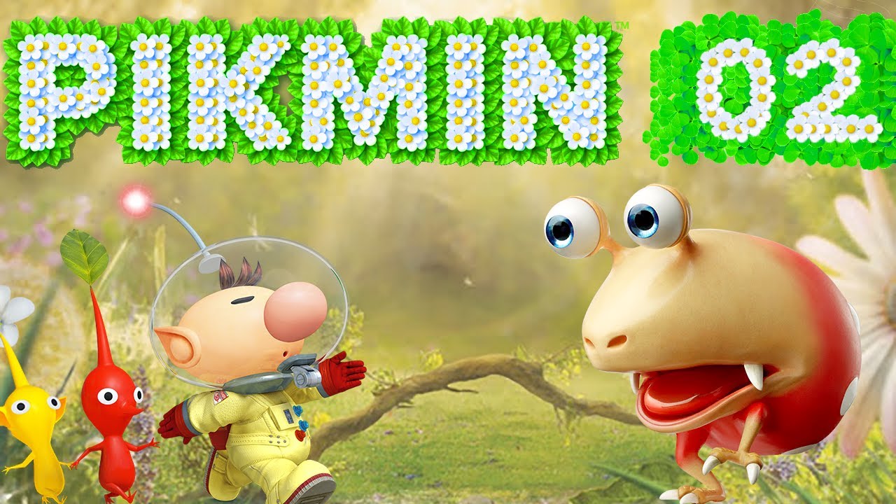 Pikmin Part 2: Battling Bulborb - YouTube
