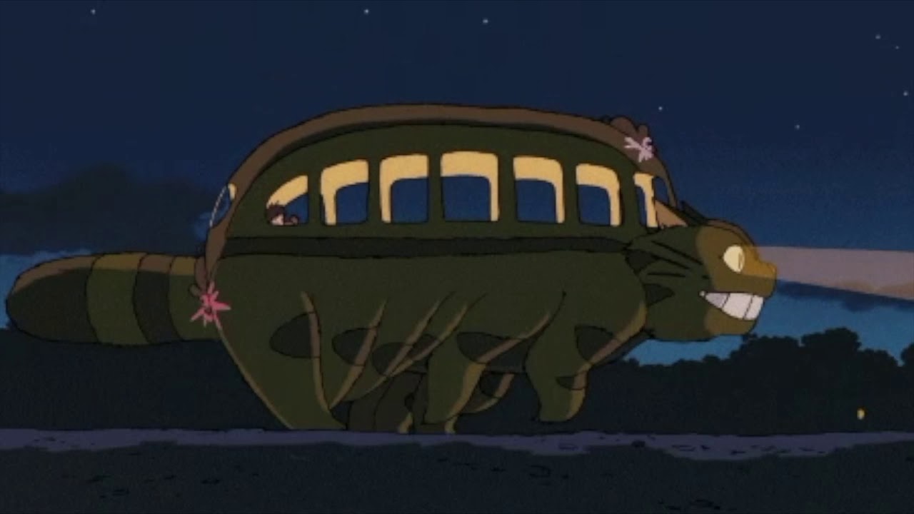 We can't be late for the Cat Bus... - YouTube