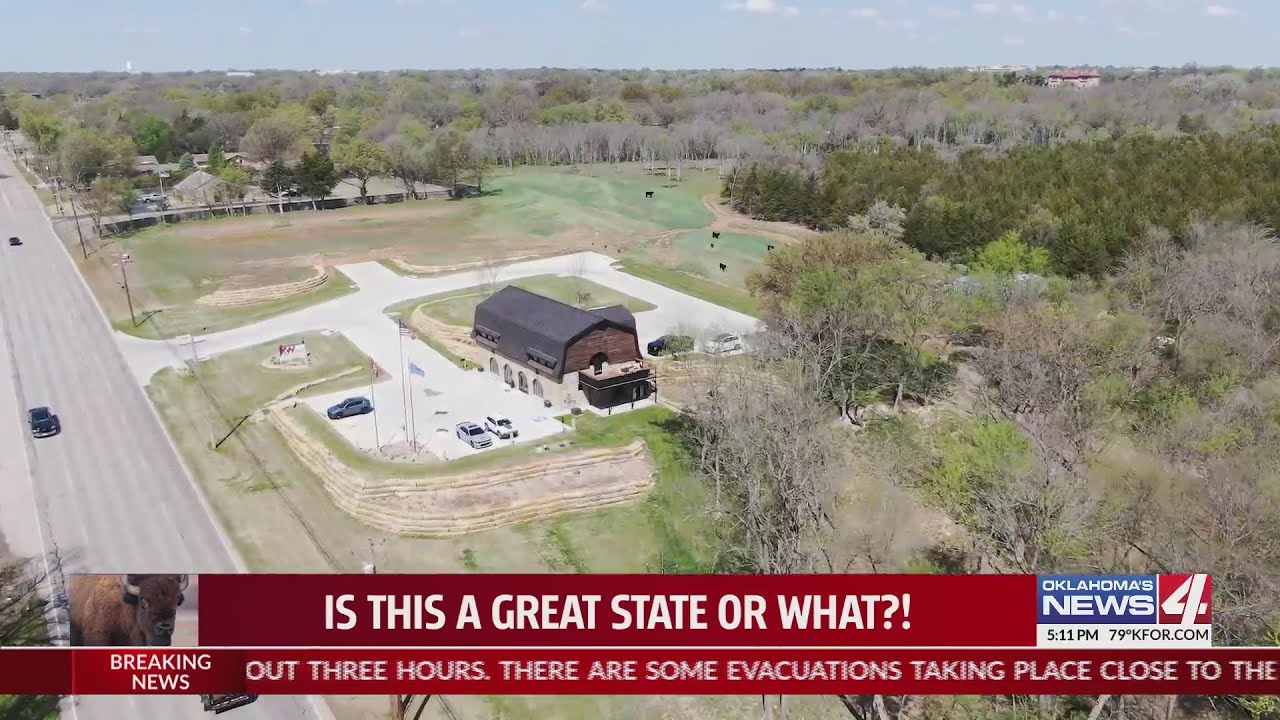 Ponca City's most famous barn is rescued and re-built - YouTube