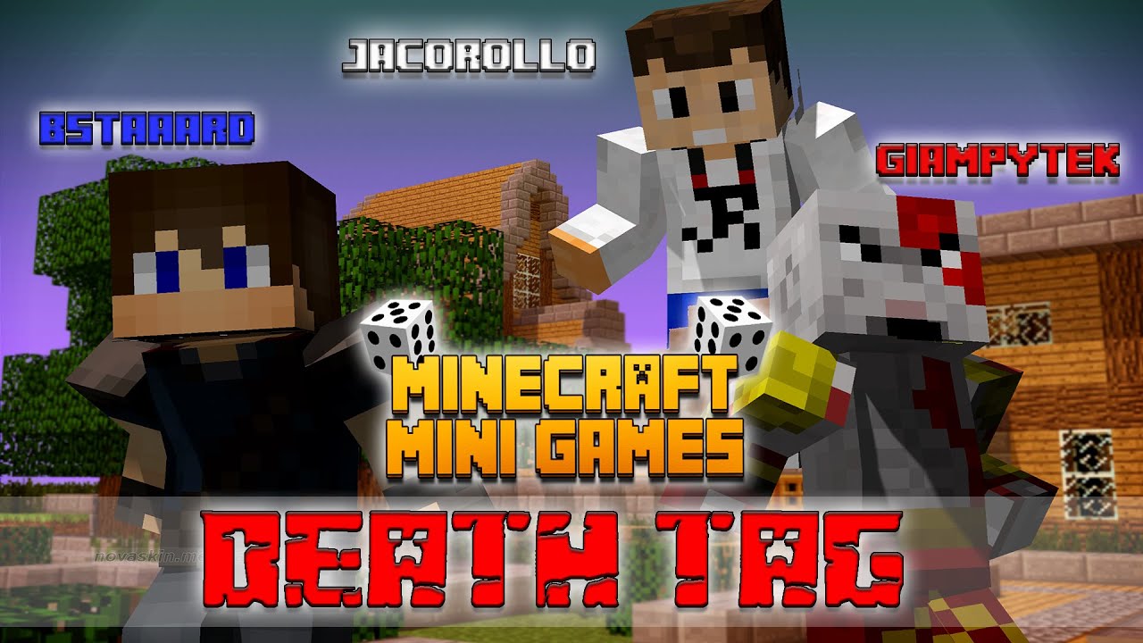 DEATH TAG w/ zGiampyTek & Bstaaard (Minecraft Minigames) - YouTube