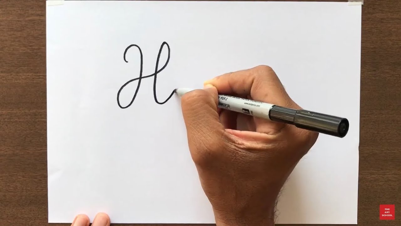 How to Write in Cursive Fancy “Happy New Year” in Easy way - YouTube