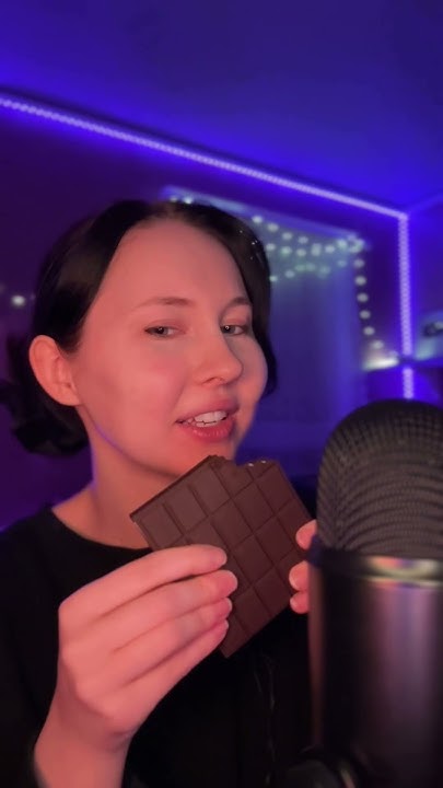 Day 8 Of Doing Asmr Triggers Ive Never Tried Before🍫 Asmrshorts