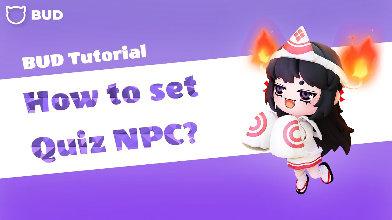 BUD Tutorial: How to set Quiz NPC? | For beginner - YouTube