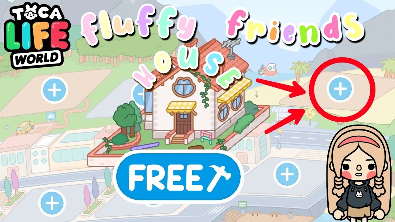 Toca Life World New Fluffy Friends House Design Update ๐ ๐ New Update โฅ
