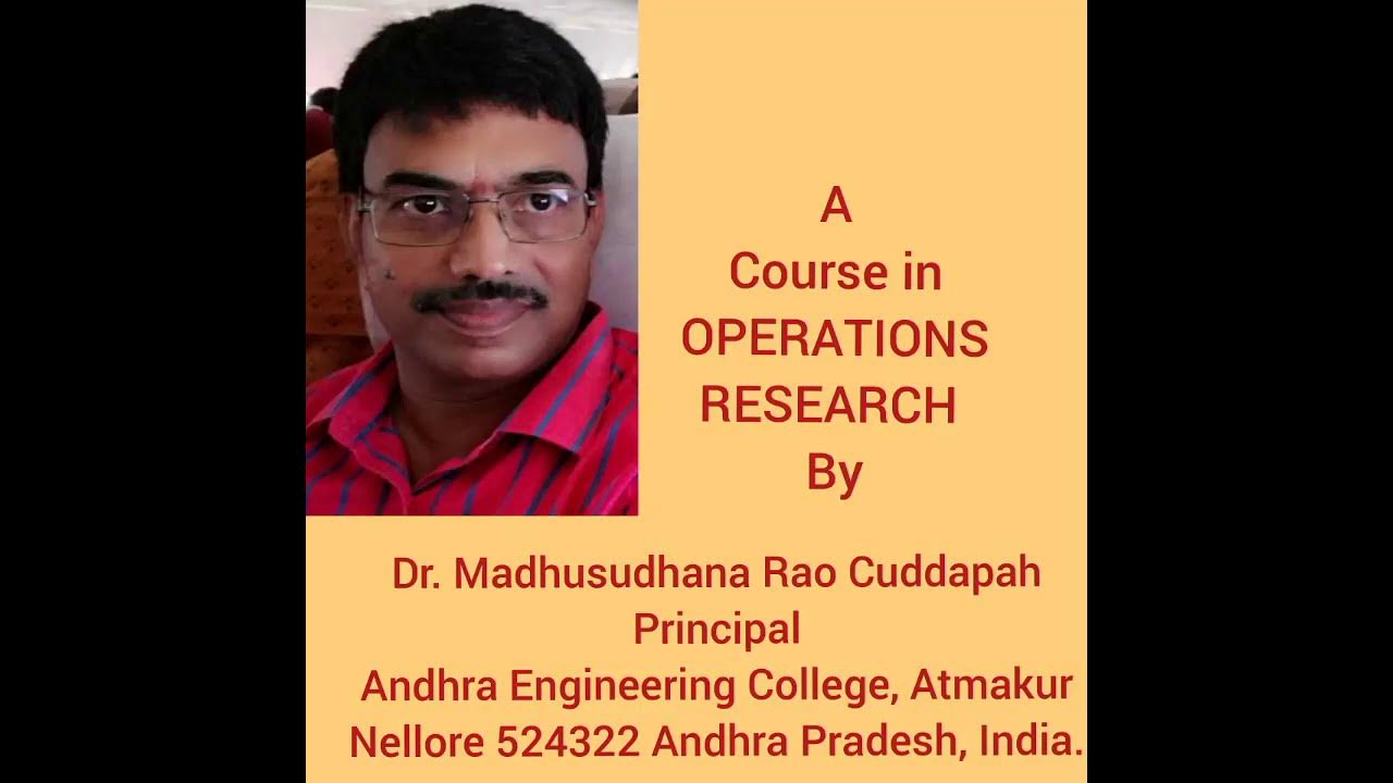 LPP Formulation for Maximization problem | Operations Research | Product Mix | Linear ...