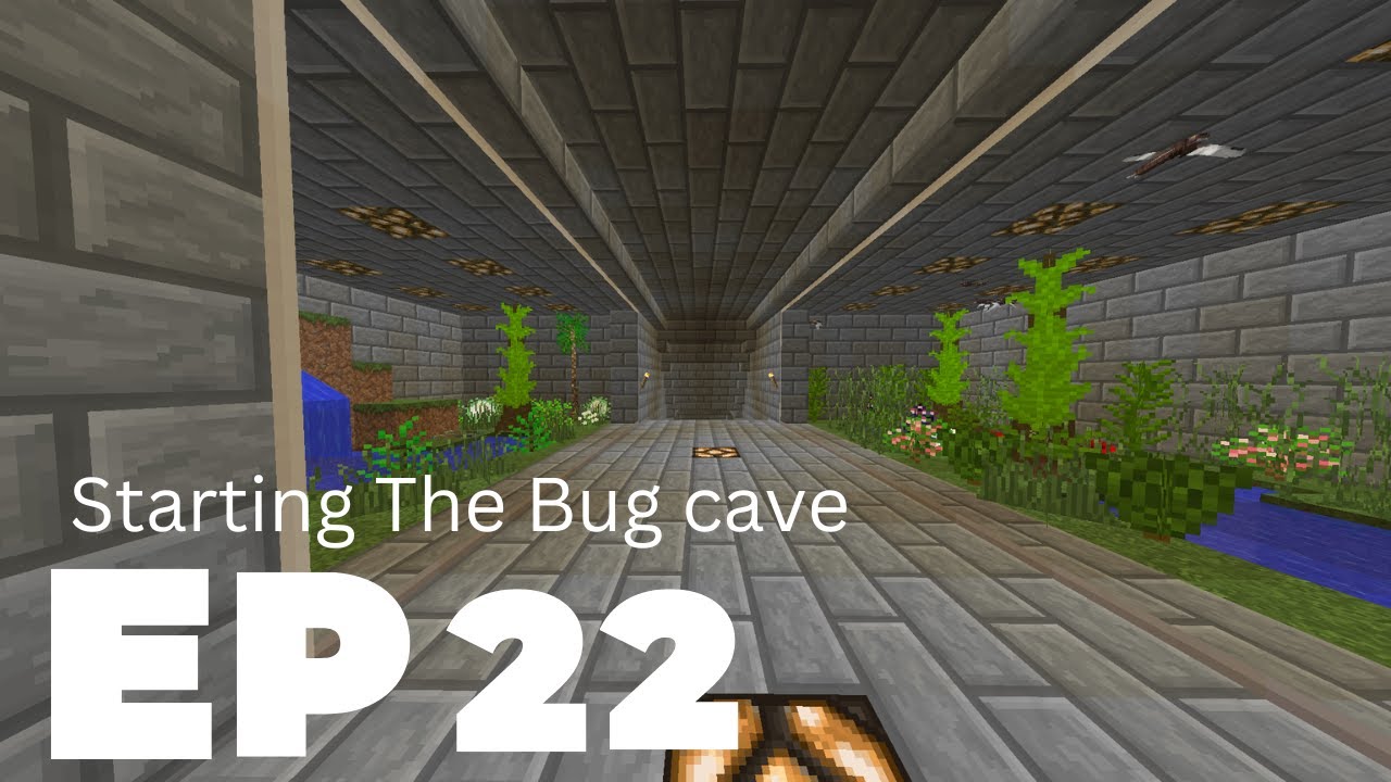Minecraft Dinosaurs Ep 22 Let start the Bug Cave - YouTube
