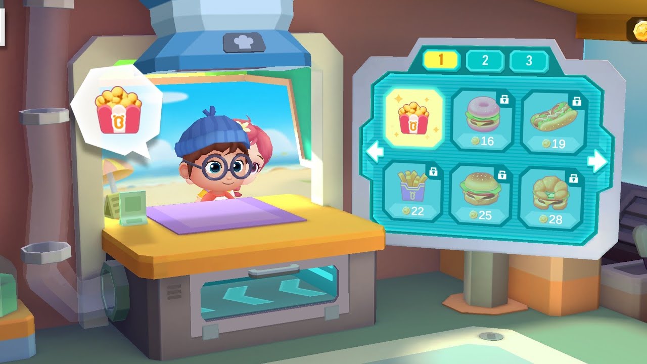 Little Fast Food Shop game , Babybus Cartoon Game , Kid Game #babybus # ...