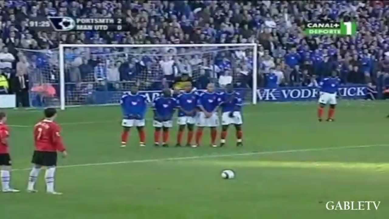 Cristiano Ronaldo V Portsmouth AWAY (04-05) HD - YouTube