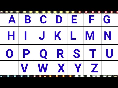 Abcd Alphabet abcd abcde alphabet abcd count colour abcd - YouTube