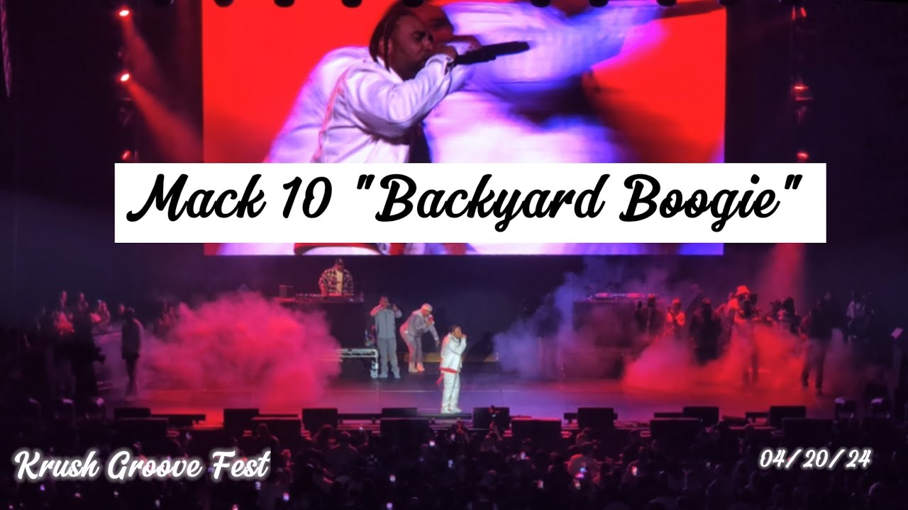 Mack 10 "Backyard Boogie" [Krush Groove Fest 2024] @westsidemack10 Kia ...