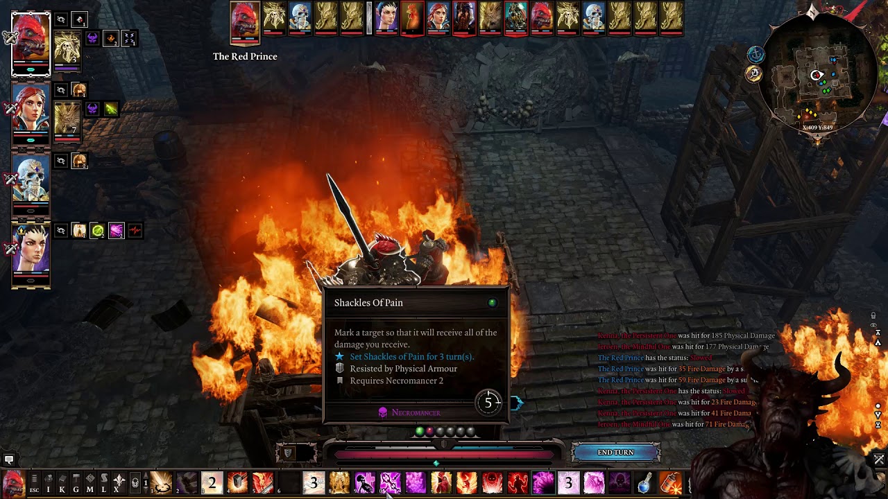 Undertavern First Arena Battle Blindfolded - Tactician - Divinity ...