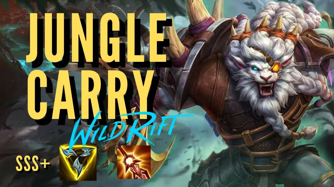 RENGAR WILD RIFT JUNGLE GAMEPLAY!! RANK S+ Nova Build! - YouTube