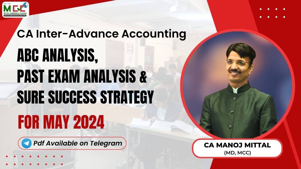 Ca Inter Advance Accounting Abc Analysis Past Exam Analysis Sure