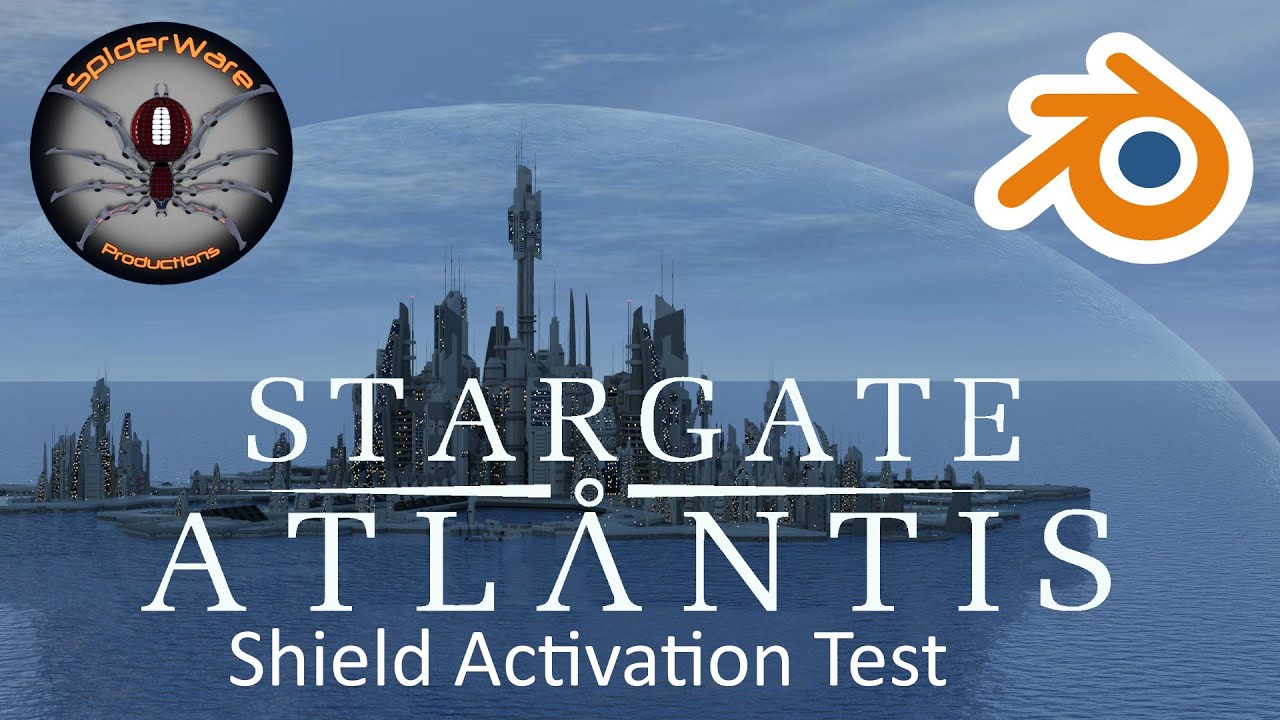 StarGate Atlantis Shield Activation - YouTube