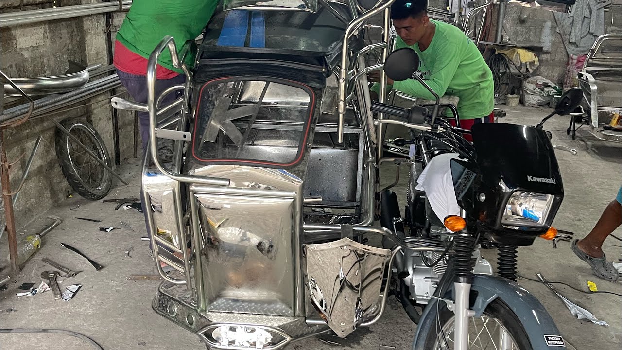 Sidecar maker here in Mexico,Pampanga sulit talaga!@BosRoyCortezVlog ...