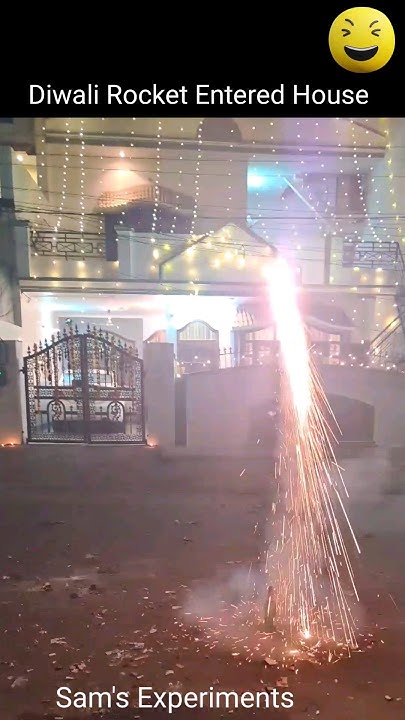 Diwali Rocket Gone Wrong #experimentsvideos #ytshorts #shorts - YouTube