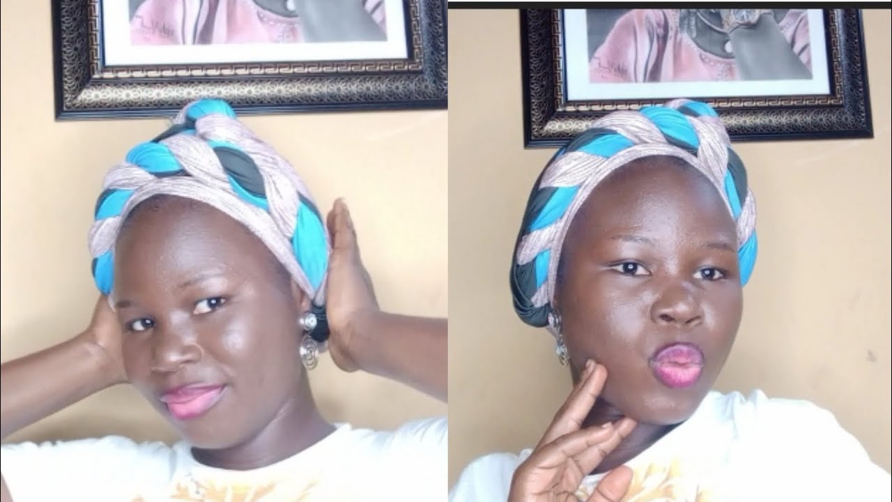 🔥 Quick and Easy headwrap / Turban Style / Tutorial - YouTube