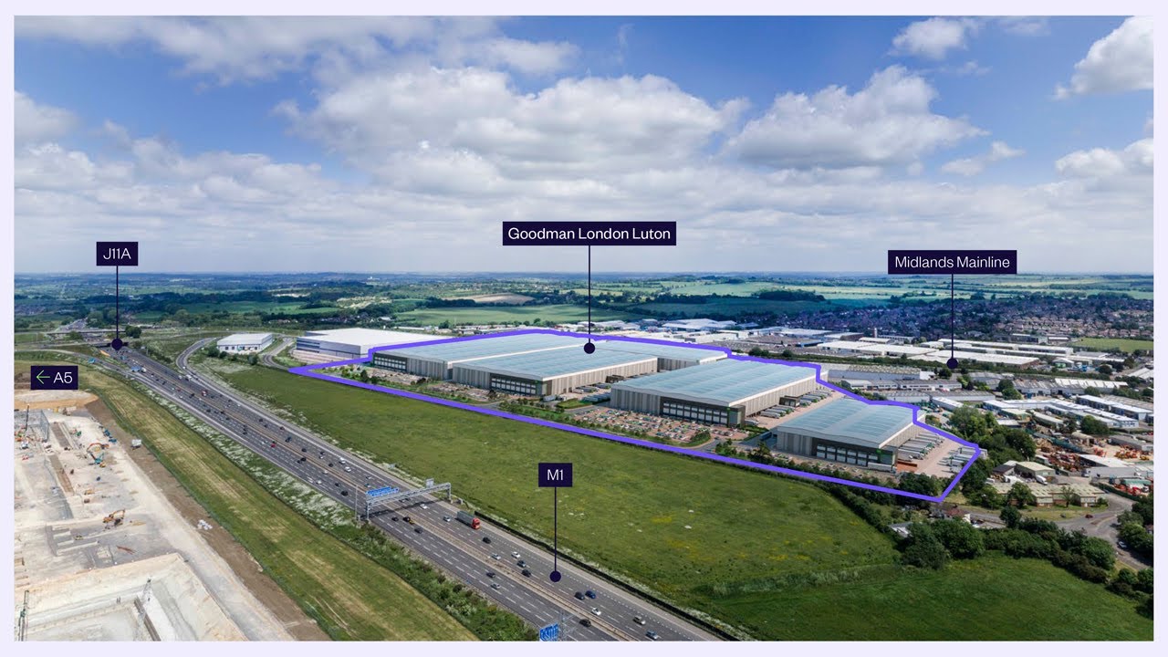 Goodman London Luton | Logistics space for supply chain efficiency ...