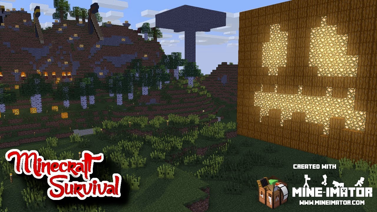 NAJWIĘKSZA ŚWIECĄCA DYNIA W MINECRAFT | Minecraft Survival 29 - YouTube