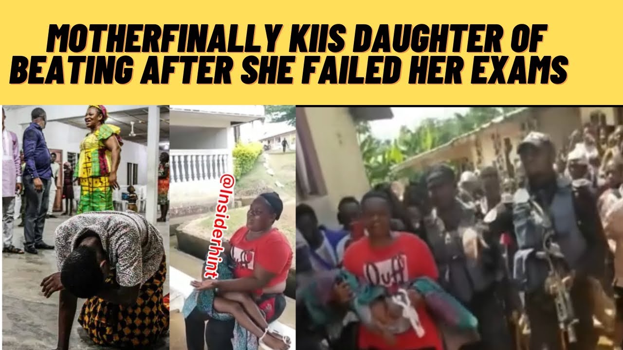 Sad story as mother RIP daughter, after she failed to pass her exams ...